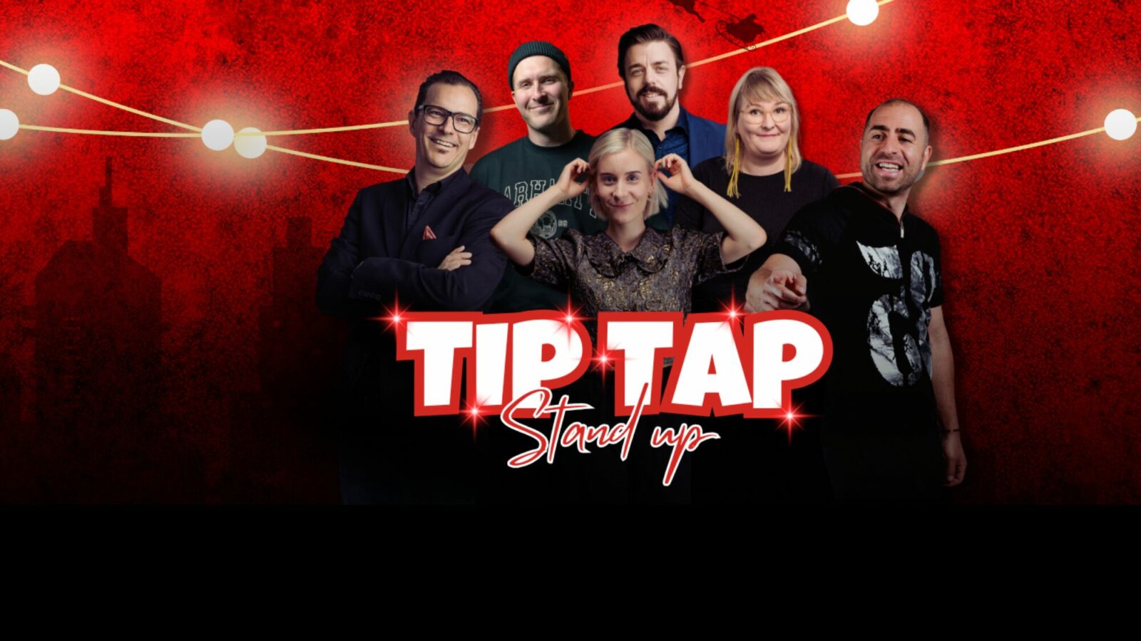 TIPTAP STAND UP -SUURI PIKKUJOULUSHOW - Logomo